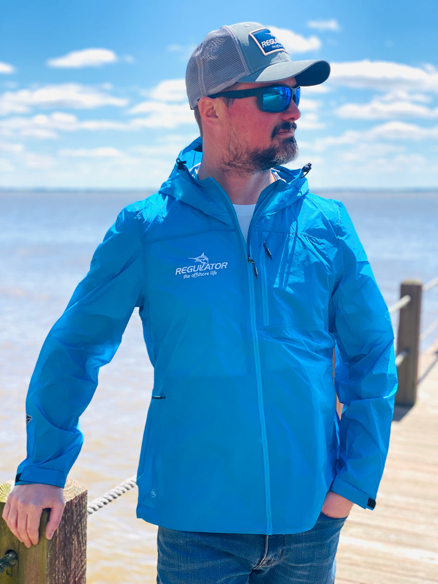 Regulator Marine Stormtech Rain Jacket | Electric Blue – Regulator ...
