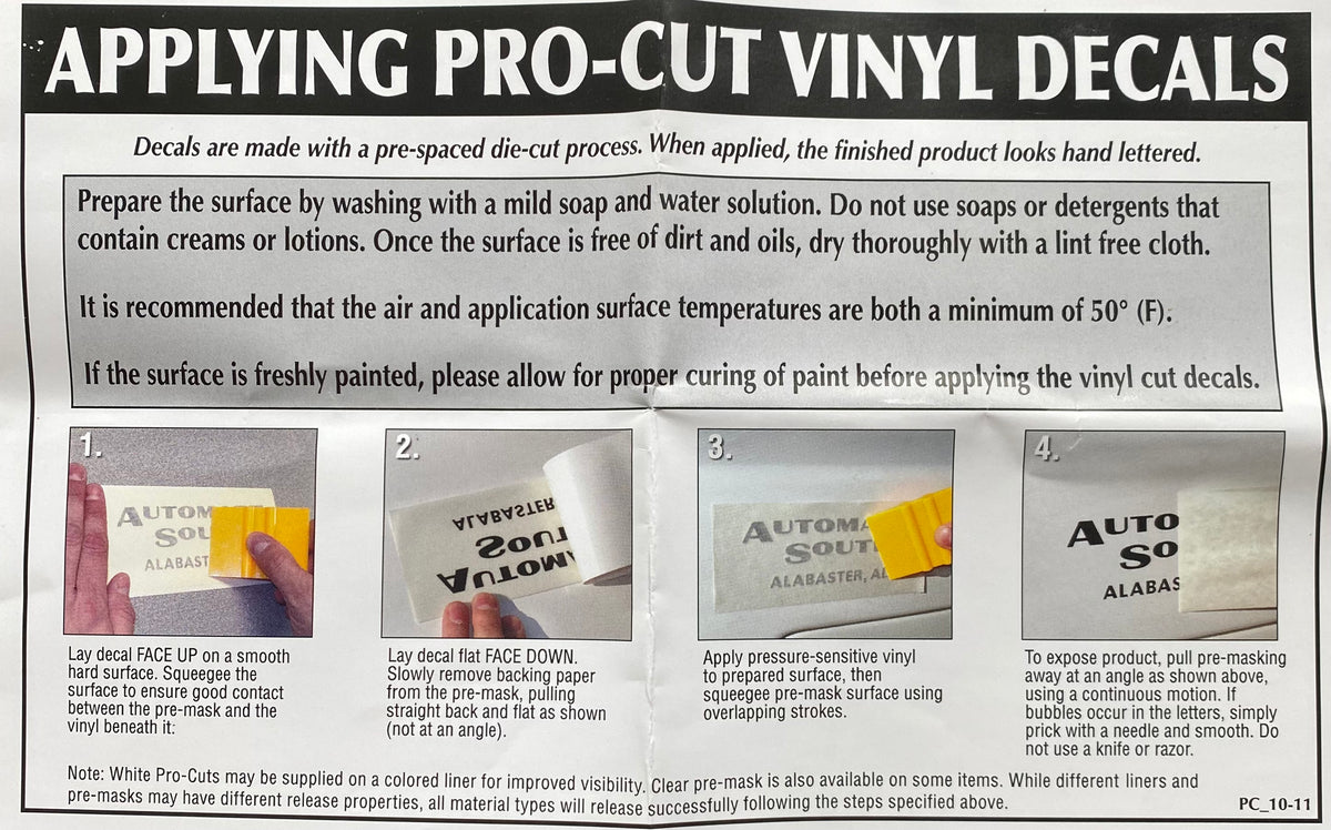Regulator Pro-Cut Vinyl Decal – Regulator Marine Gear Store